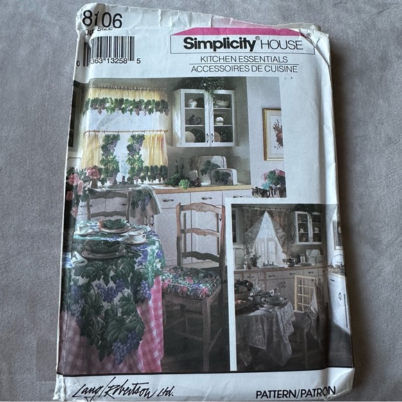 Simplicity | Other | Simplicity House Sewing Pattern Kitchen Essentials ...